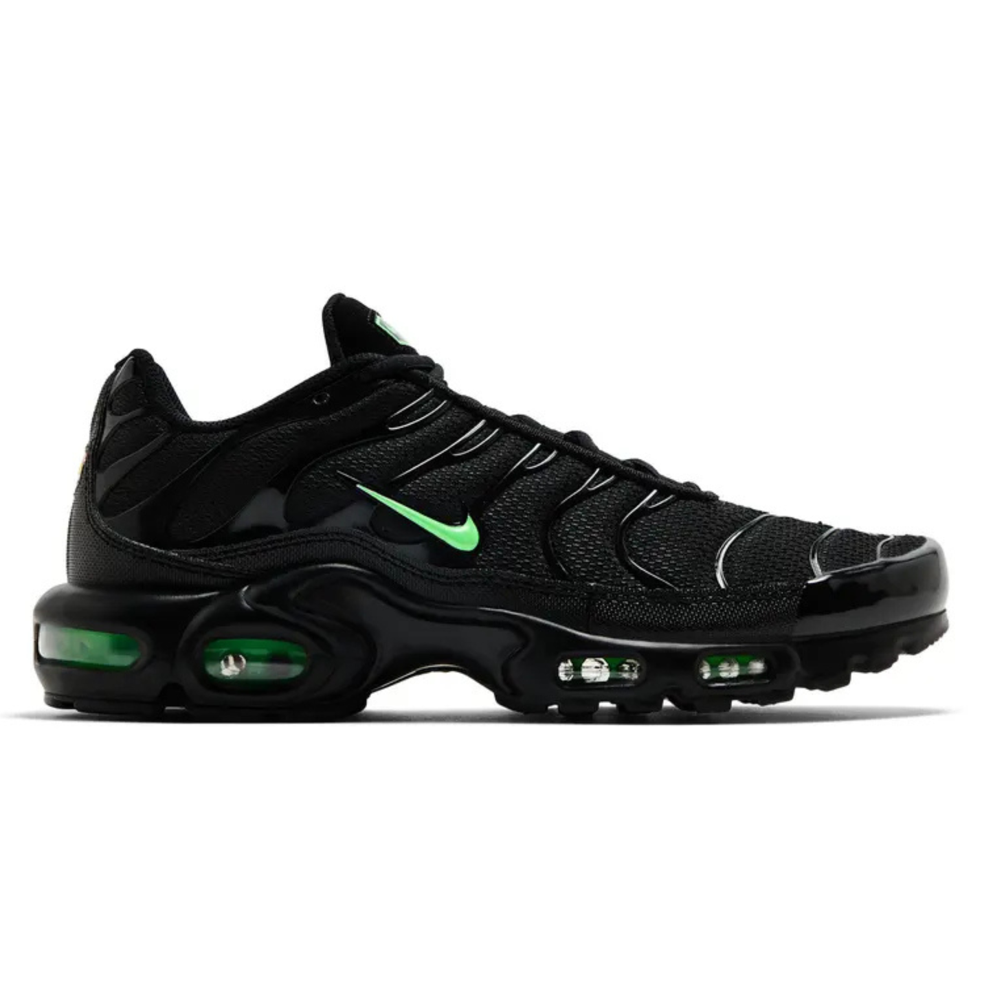 NIKE TN AIR MAX PLUS - BLACK GREEN STRIKE – Zookicks